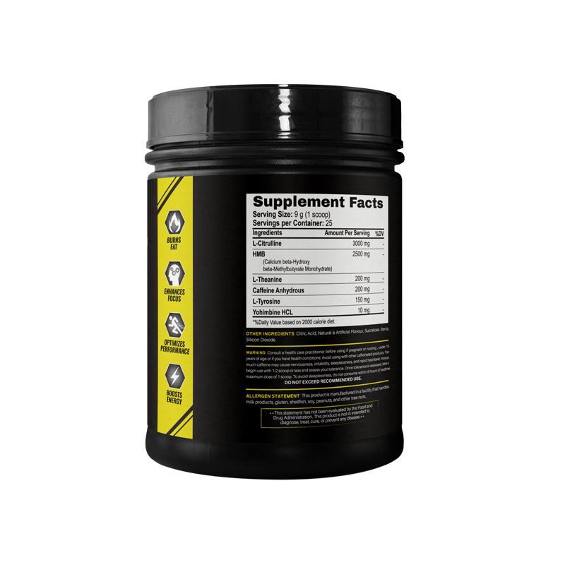 Max Fat Burn Stack – Man of the Hour Supplements