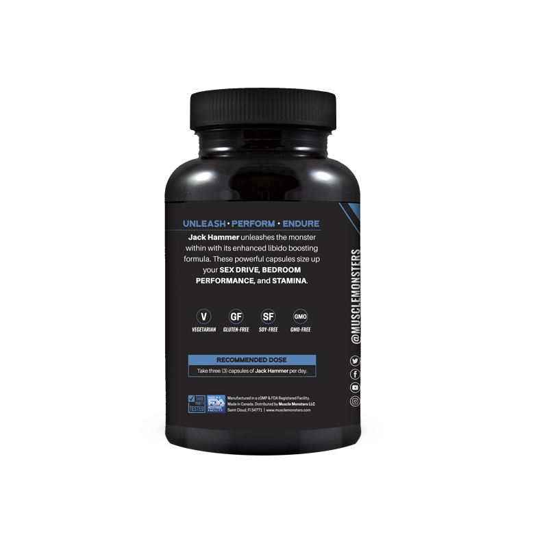 3X of Jack Hammer – Man of the Hour Supplements