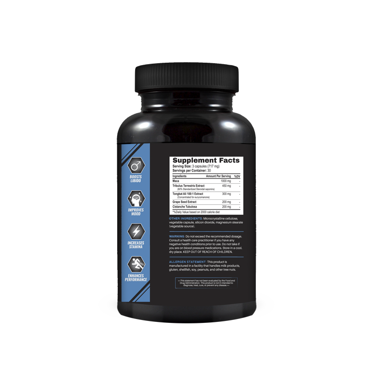Testosterone Stack – Man of the Hour Supplements